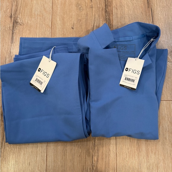 Figs | Other | Nwt Womens Figs Ceil Blue Scrub Set Xxs | Poshmark